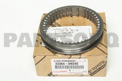 333640K040 Genuine Toyota SLEEVE, TRANSMISSION 33364-0K040 | eBay