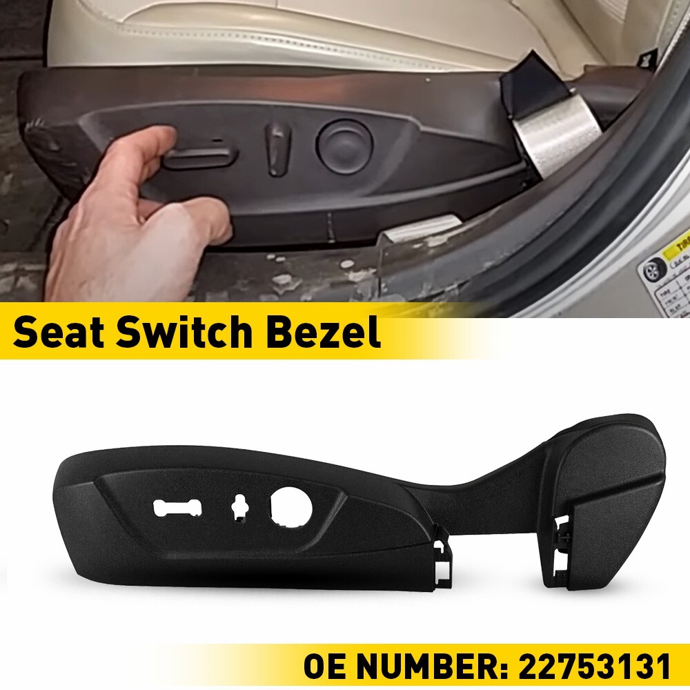 For 13-16 Chevy Malibu driver side outer seat trim switch bezel panel ...