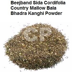 Beejband Sida Cordifolia Country Mallow Bala Bhadra Kanghi Powder 100gm ...
