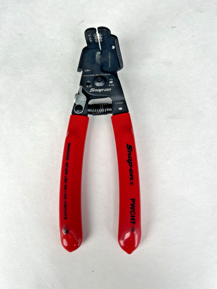 Snap On Tools USA PWCH7 Spring Handle In Line Wire Stripper Cutter ...