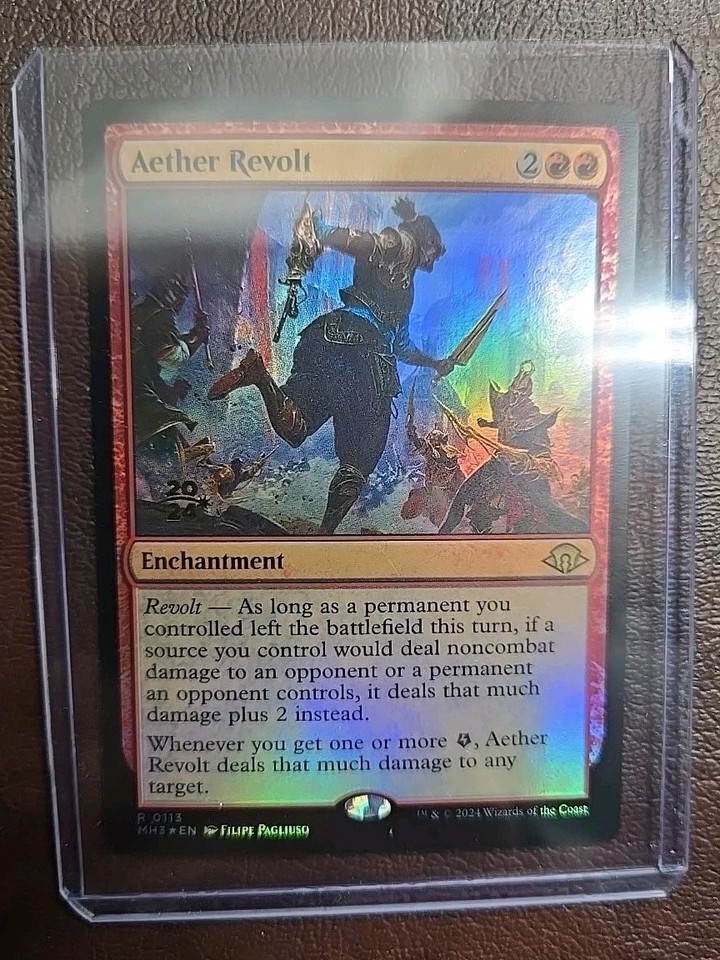 MTG FOIL Aether Revolt Prerelease Modern Horizons 3 - Promo: Date ...
