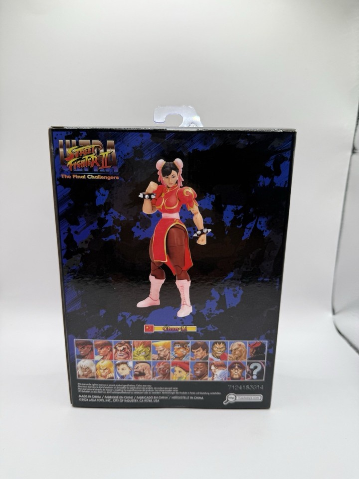 Ultra Street Fighter II - CHUN-LI Red Variant Player 2 EXCLUSIVE - Jada ...