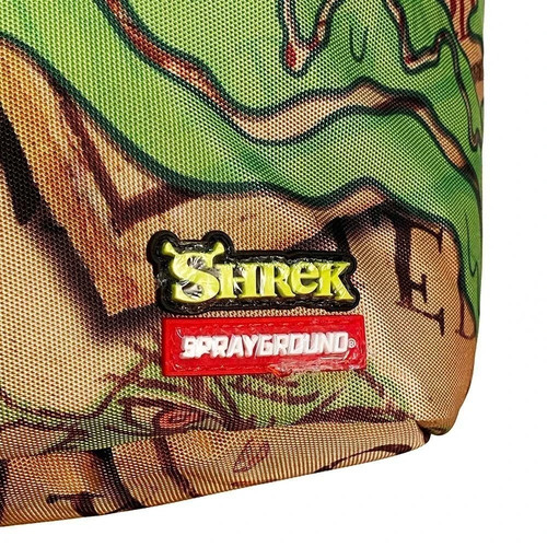 SPRAYGROUND SHREK WANTED Backpack Velour Laptop Compartment Polyester ...