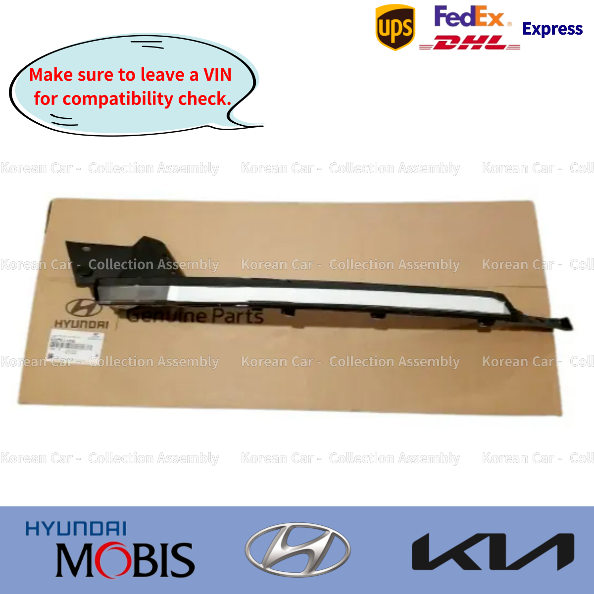 92270L1000 Genuine Left Side Daytime Running Light Lamp for 20-21 ...