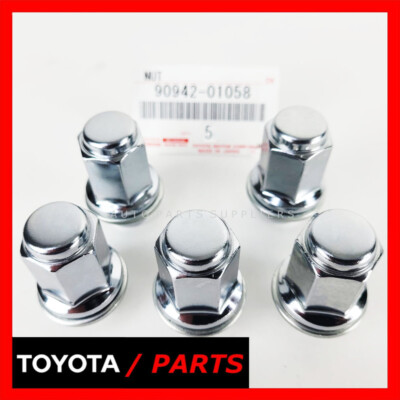 FACTORY TOYOTA LEXUS EXTENDED WHEEL LUG NUT HUB W/ WASHER QYT 5 ...