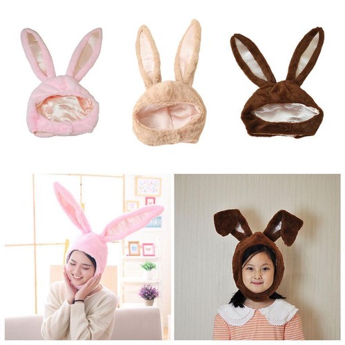 Long Ear Bunny Hat Party Funny Rabbit Ears Photo Props Soft Warm for ...
