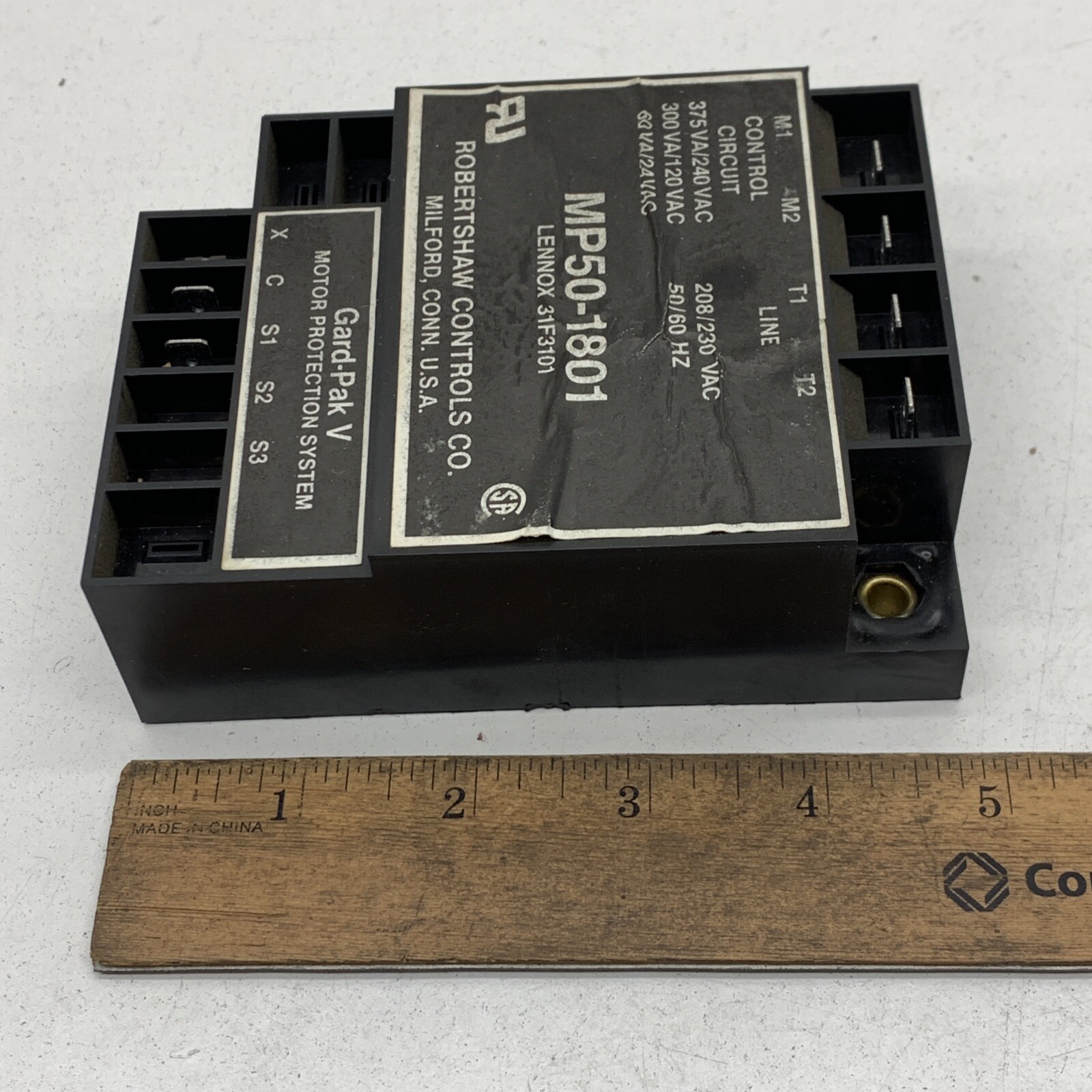 Robertshaw Controls MP50-1801 Gard-Pak V Motor Protection System Lennox ...