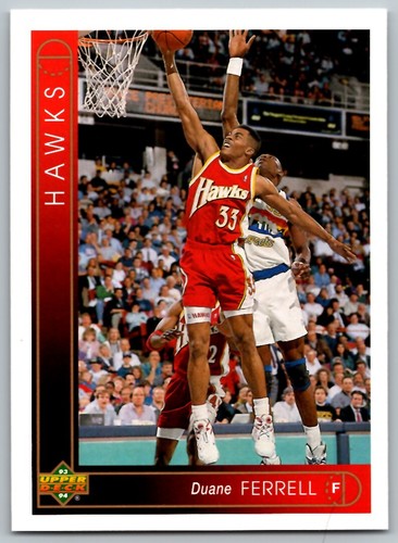 1993-94 UPPER DECK DUANE FERRELL ATLANTA HAWKS #144 | eBay
