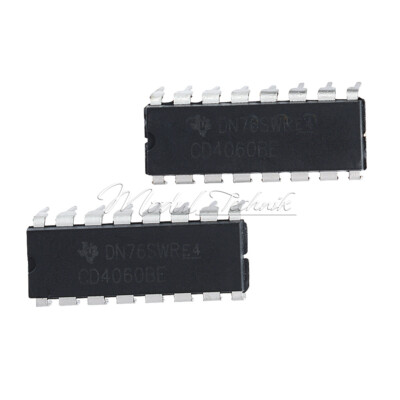 10PCS CD4060 CD4060BE 4060 Ripple Carry Binary Counter IC DIP-16 Pin ...