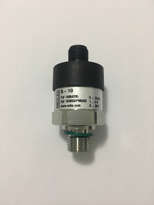 Wika A-10 Pressure Transmitter 0-10bar, 1-5v, 8-30v, 0.5BFSL | eBay UK
