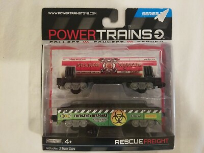 Jakks Pacific Power Trains 2012 Series 2 Rescue Freight 2 Train Cars | eBay