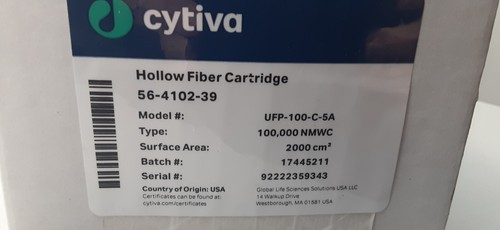 Cytiva Hollow Fiber Cartridge(1) (NIB) 56-4102-39 | eBay