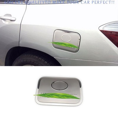 For Toyota Highlander 2008-2013 Chrome Steel Fuel Tank Cap Oil Gas ...