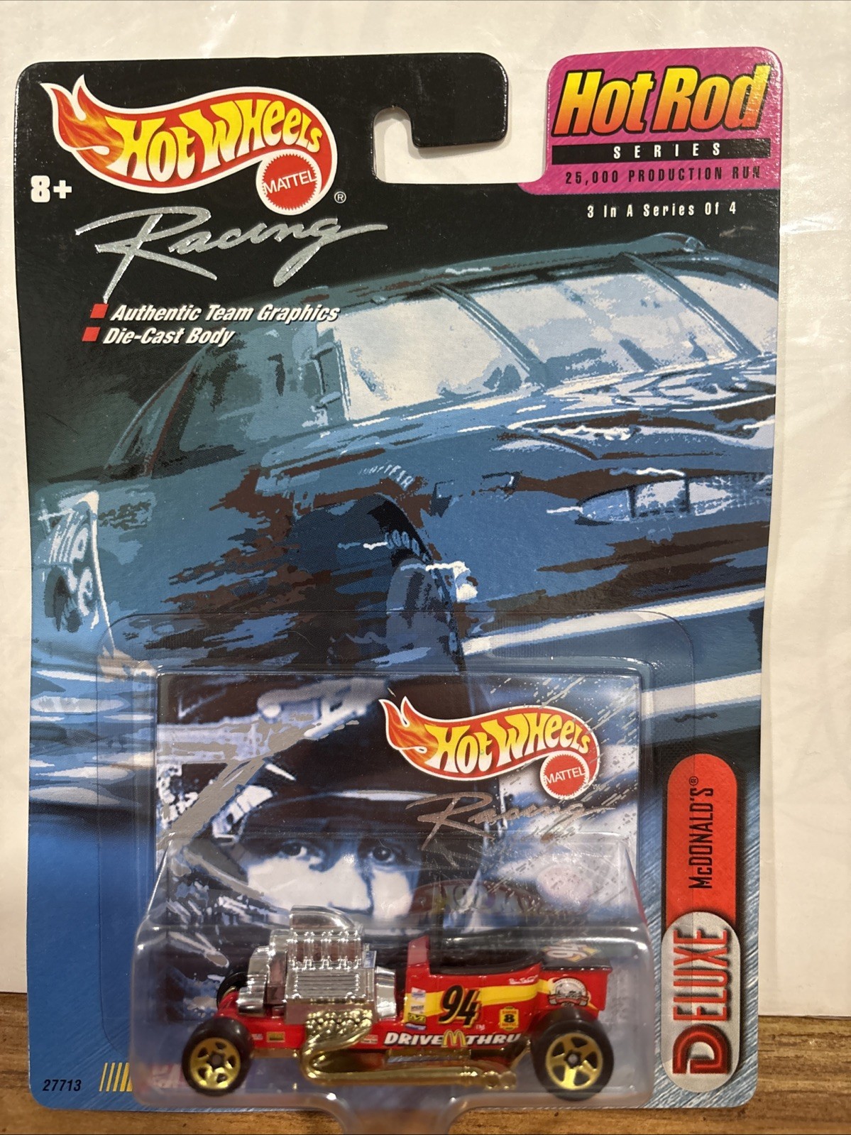 Hot Wheels Racing 2000 McDonald’s Ford Model T Roadster 3 Of 4 In Hot ...