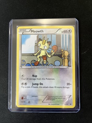 Meowth BW35 Black Star Promo 2012 Pokemon TCG NM | eBay