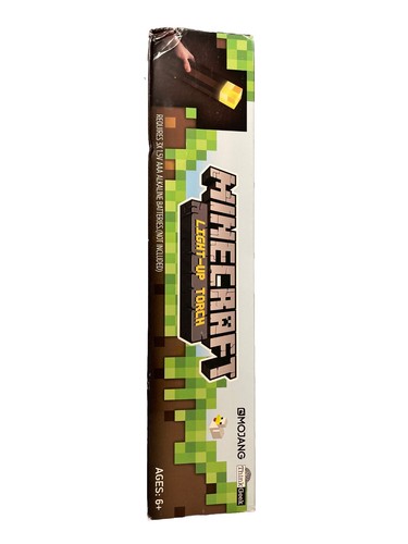 THINK GEEK MOJANG Minecraft Light Up Torch New | eBay