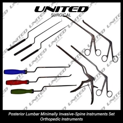 Posterior Lumbar Minimally Invasive-Spine Instruments Set Orthopedic ...