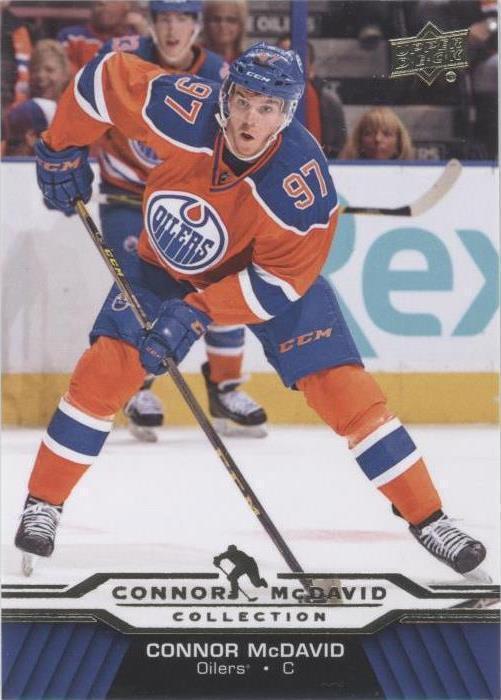 2015-16 Upper Deck Connor McDavid Collection - Connor McDavid #CM-13 ...