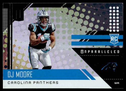 2018 Panini Unparalleled DJ Moore Rookie #257 | eBay