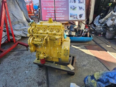Perkins 4 Cylinder Industrial Diesel Engine - REBUILT - 90 day warranty ...