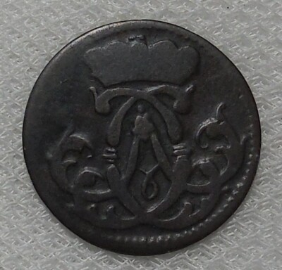 1741 COLOGNE GERMAN STATES 1/4 STUBER COPPER COIN | eBay