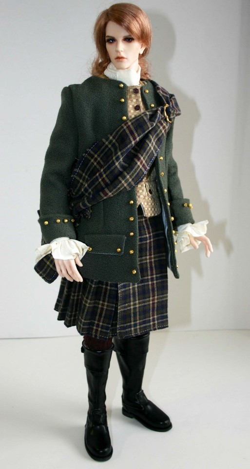 Outlander Wedding Jamie Doll Clothes Sewing Pattern 49.5cm Iplehouse ...