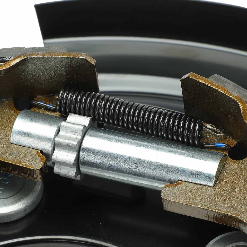 Rear Left Parking Brake Assy w/ Loaded Backing Plate for Ford F-250 ...