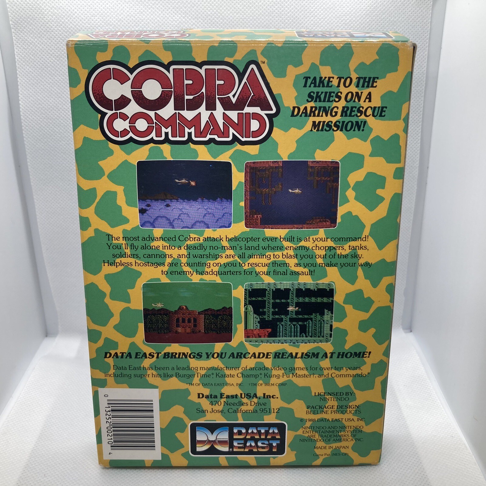 Cobra Command Nintendo NES Complete In Box CIB 13252002104| eBay