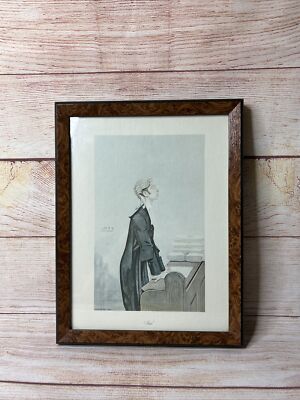 Framed Horace Avory "Slim" Caricature Print B.P. Co. Inc. | eBay