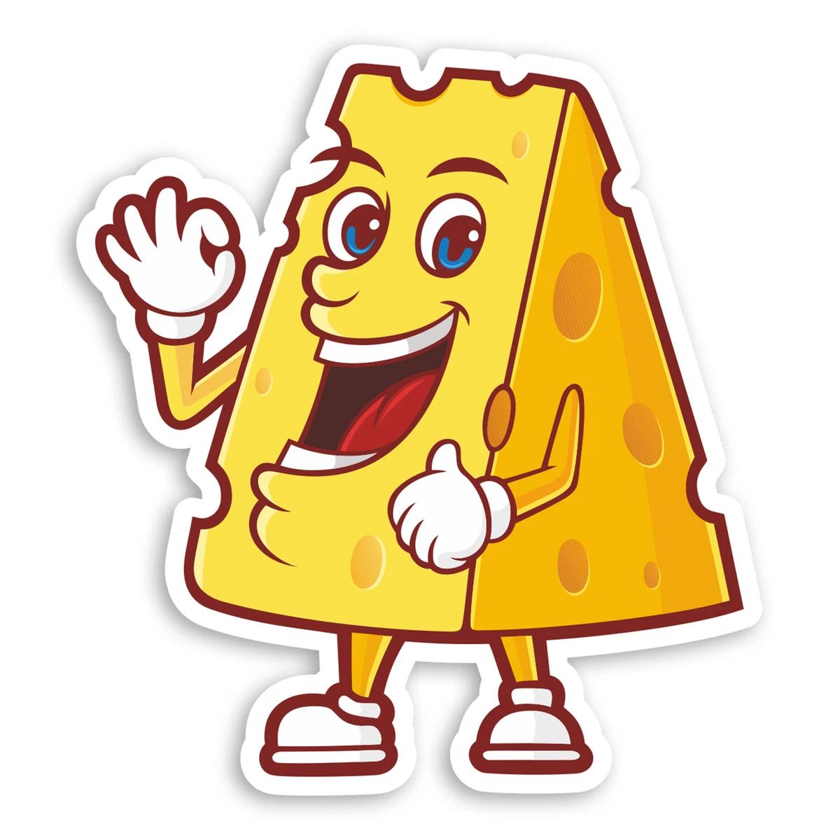 Swiss Cheese Cartoon