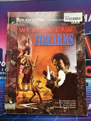 Rolemaster - Weapon Law, Firearms SC | eBay