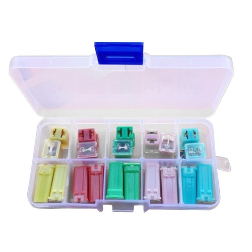 20Pcs Mini Square Fuses 20A 30A 40A 50A 60A AMP Automotive Fuses W ...