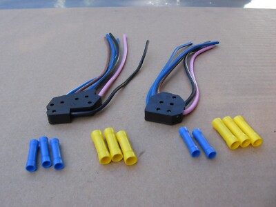 👉GBODY POWER WINDOW SWITCH CONNECTOR PLUG WIRE HARNESS DRIVER-PASSENGER ...