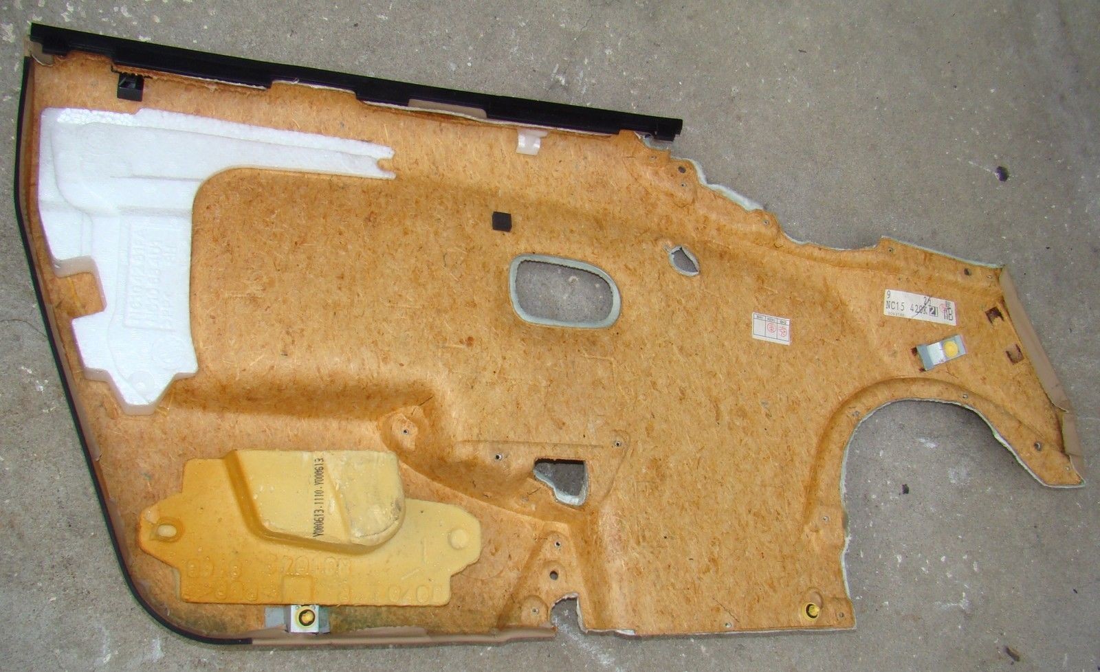 MAZDA MIATA DOOR PANEL 99 2000 RIGHT BEIGE NB1 MX5 OEM | eBay