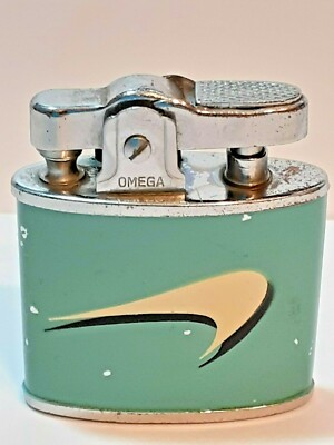 Vintage OMEGA LIGHTER NEPORT Promo / Complete, Clean & Works Great ...