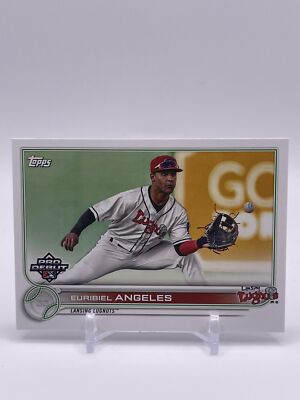 Euribiel Angeles 2022 Topps Pro Debut Base Set #PD-50 Lansing Lugnuts ...