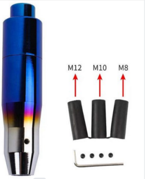 Aluminum Metal Car Automatic Gear Stick Shift Knob Shifter Lever With ...