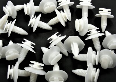GM Truck Door & Trim Panel Clips- Fits 1/4" Hole- 13/16" Stem- 20 clips ...