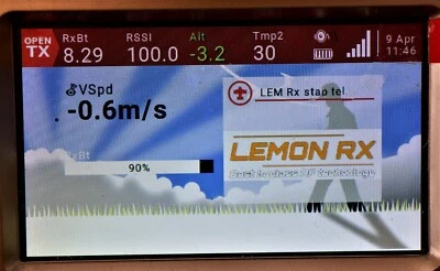 Lemon Rx 7 Channel Gen 2, GYRO/VARIO | Grelly UK