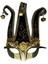 Golden Lion Jester Venetian Masquerade Mask Black Silver Gold, Purple ...