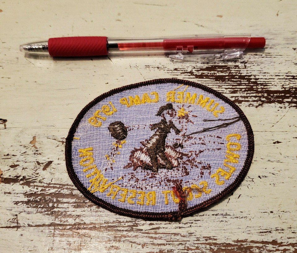 NM Vintage Boy Scouts of America 3.5" Summer Camp 1979 Cowles ...