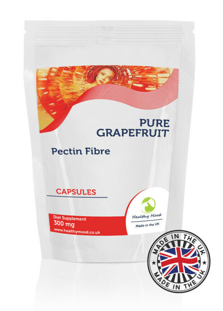 GRAPEFRUIT PECTIN FIBRE 300mg Capsules Pack of 60 Pills | eBay
