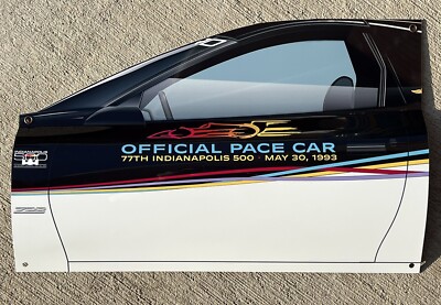 WOW! 1993 Chevy Camaro Indy 500 Pace Car Door Style Sign | eBay
