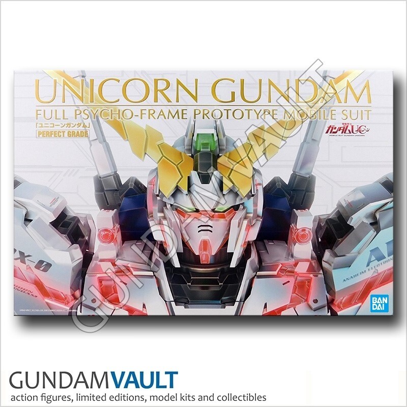 NEW 1/60 PG UNICORN GUNDAM - Full Psycho Frame Perfect Grade Model Kit ...