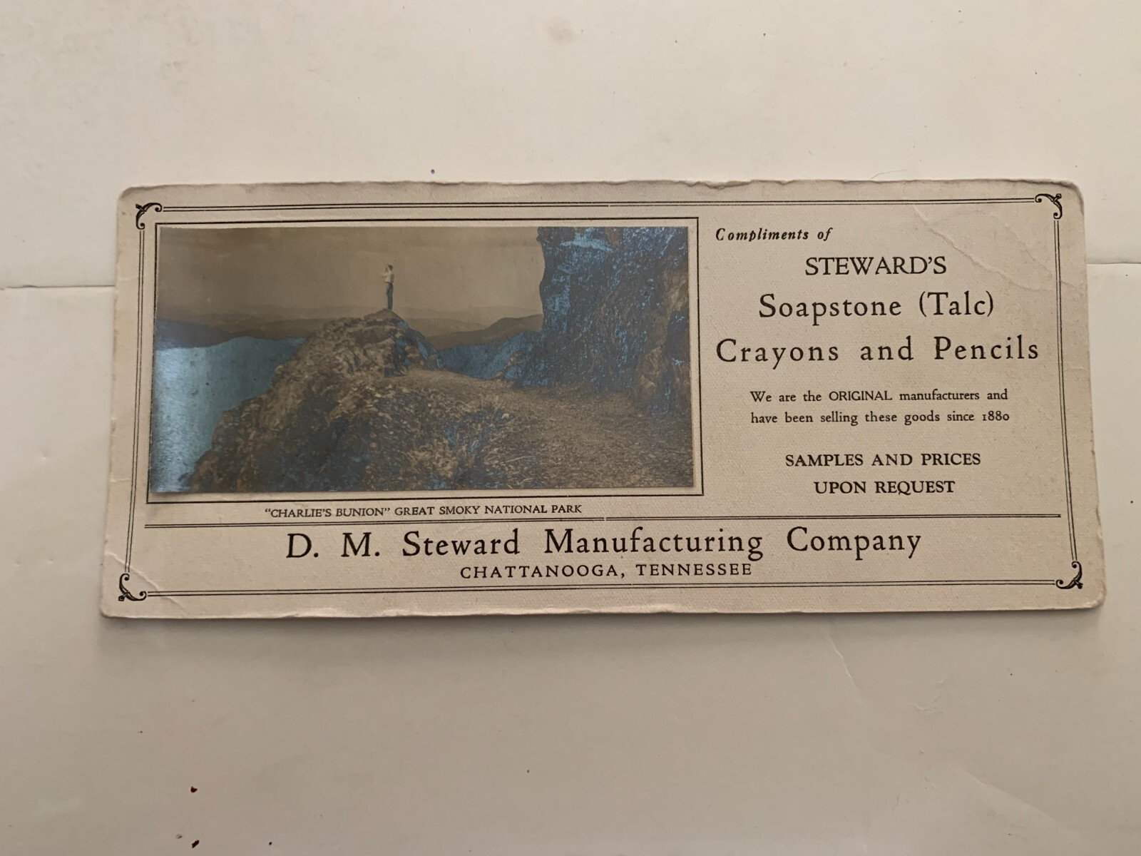 Vintage Steward's Soapstone Talc Crayons and Pencils TN. Real Photo Ink ...