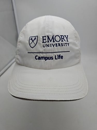 Emory University Campus Life Program Cap Hat Adult Adjustable White | eBay