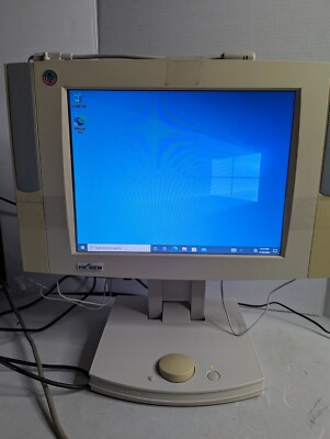 Vintage Rare PROVIEW 1999 LCD "15 FLAT SCREEN PT-500 W/ Detachable ...