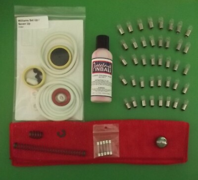 1969 Williams Set Up / Seven Up Pinball Machine Maintenance Tune Up Kit ...