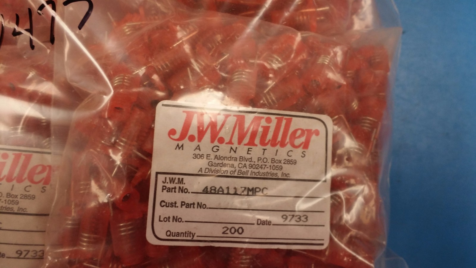 (10 PCS) 48A117MPC JW MILLER ADJUSTABLE RF COIL .164-.264 uH | eBay