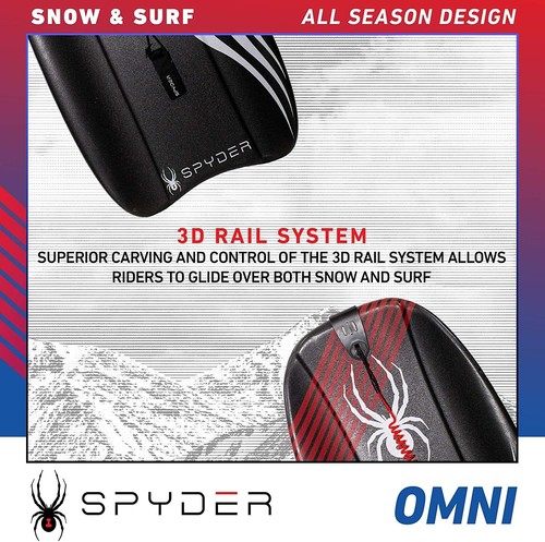 Spyder Omni All in One Snow Sled & Surf Body Board Durable Foam NEW | eBay